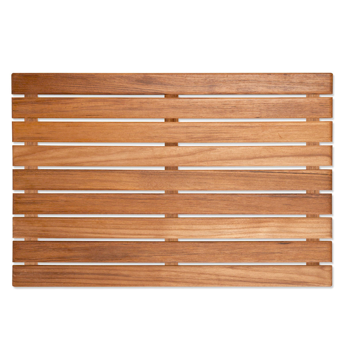 25" Teak Shower Mat | Teak Bath Mat | Teakworks4u