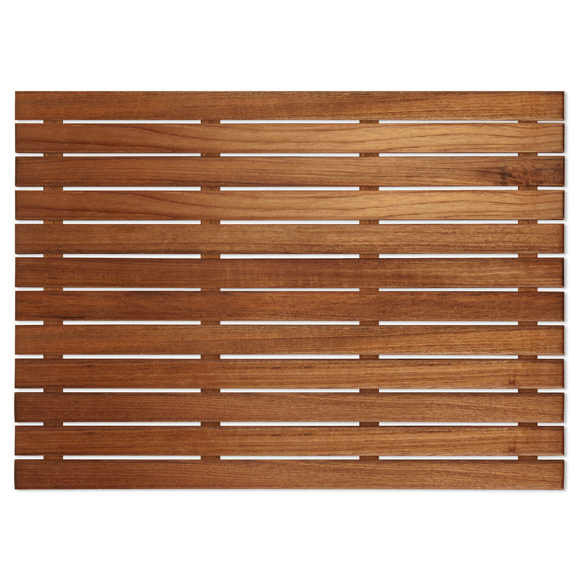 25" Teak Shower Mat | Teak Bath Mat | Teakworks4u